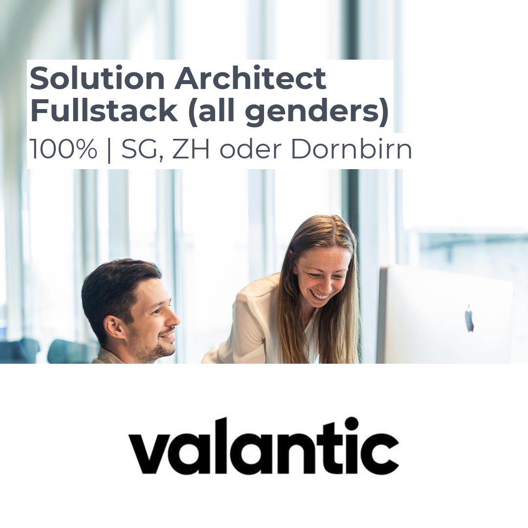 Solution Architect Fullstack (all genders)